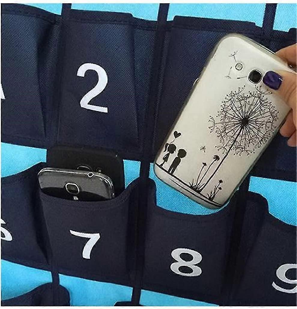 Numbered Organizer Classroom Pocket Chart For Cell Phones(36 Pockets ...