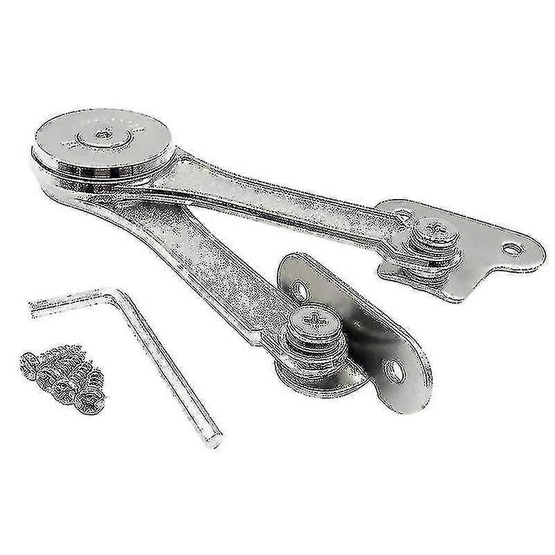 New Models 2pcs Heavy Duty Lid Support Hinges Soft Close Folding Lid ...