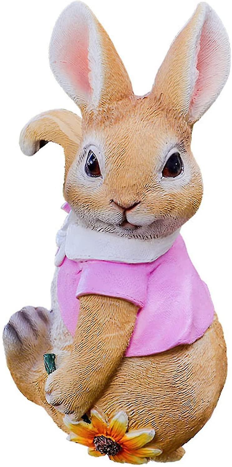 Hanging Rabbit Statue, Cute Climbing Bunny Hanging Sculpture Resin ...