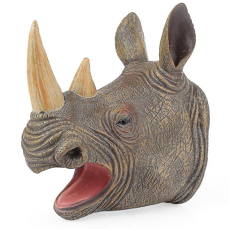 Animal Hand Puppet Model Silicone Toy Animal Gloves | Fruugo UK