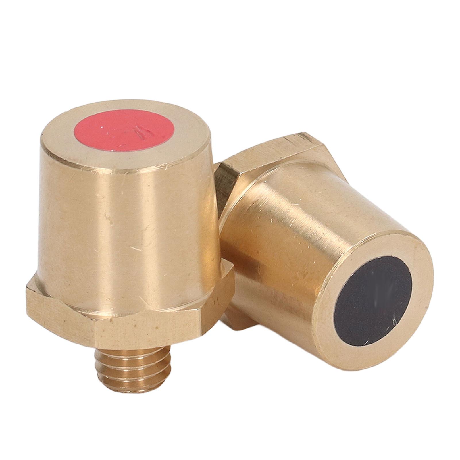 M8 Male Thread Brass Battery Terminal Charging Post Connector Positive ...