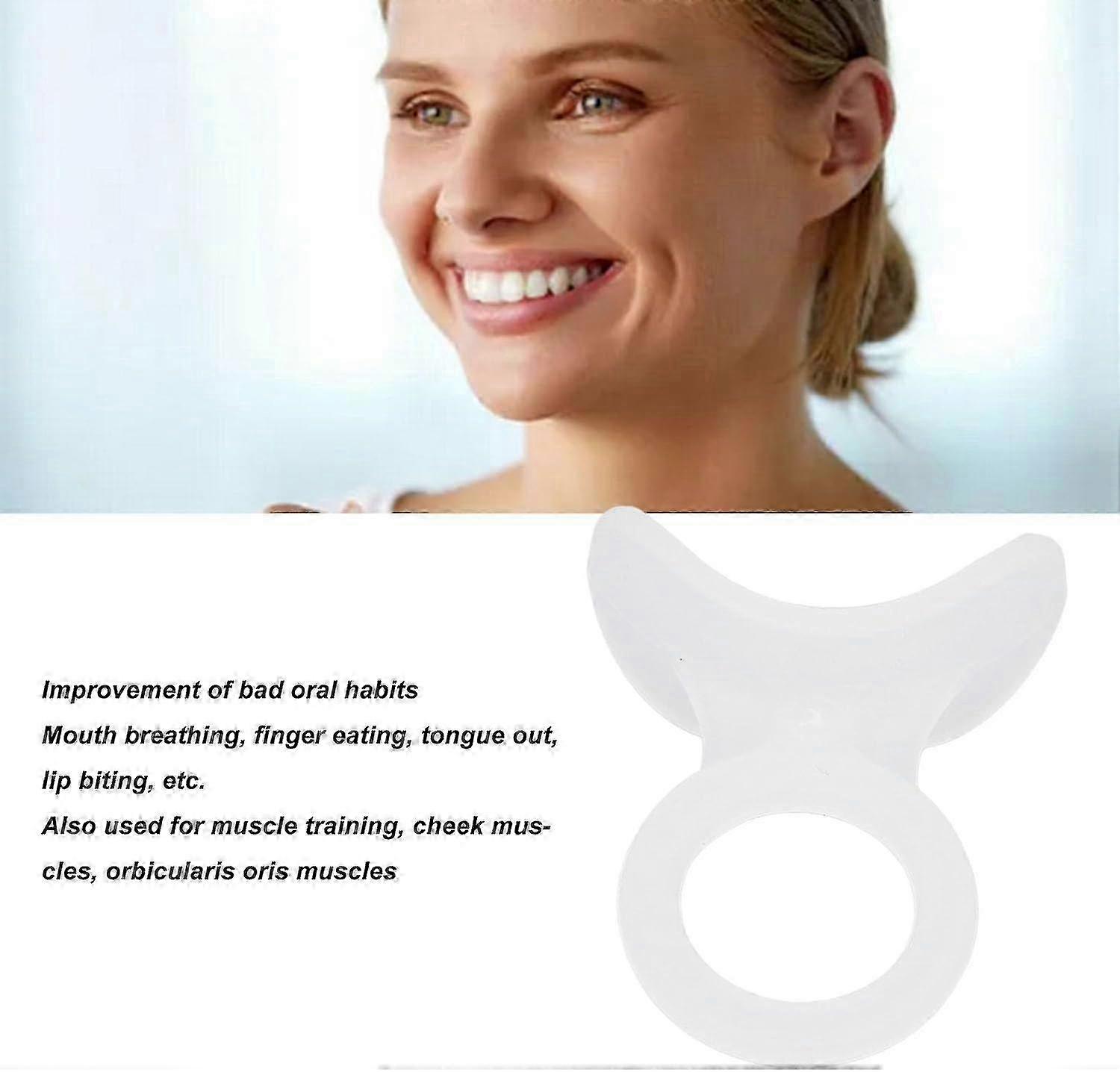 Mouth Breathing Corrector, Habit Correct Safe Stop Biting Lip Corrector ...