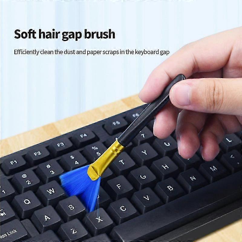 10 Pcs Keyboard Pc Cleaning Brush Kit Small Computer Dust Brush Cleaner ...