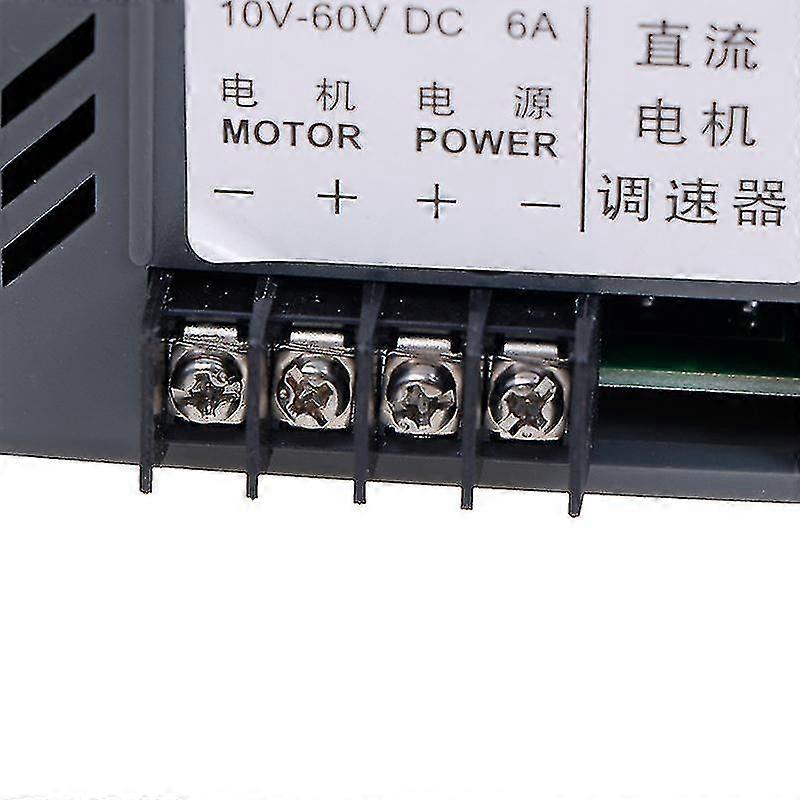 12v 24v 36v 48v Pwm Dc Motor Speed Controller Reversible Switch 6a ...