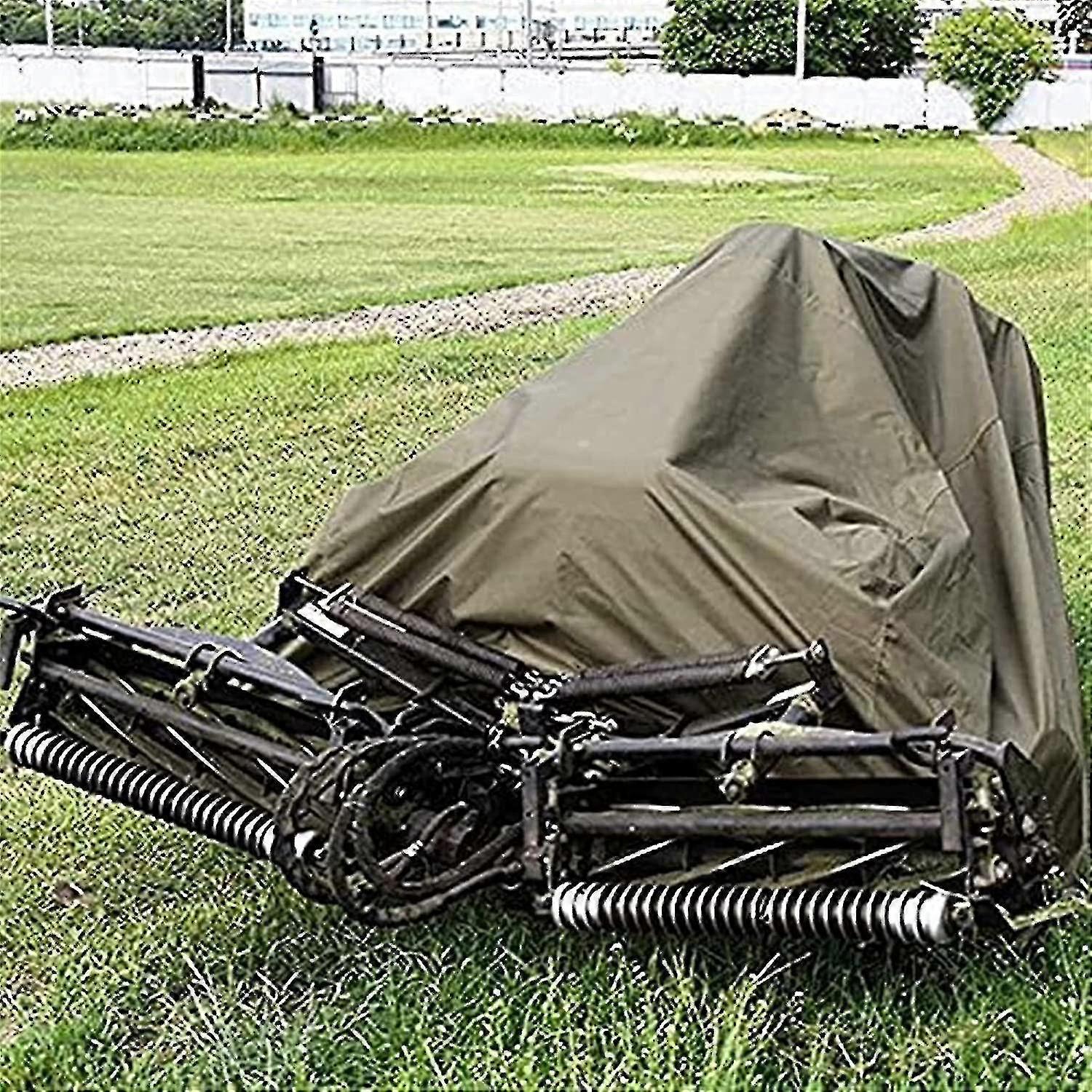 Lawn Mower Cover Waterproof Winter Tarp Lawn Tractor Cover Garden Mower ...