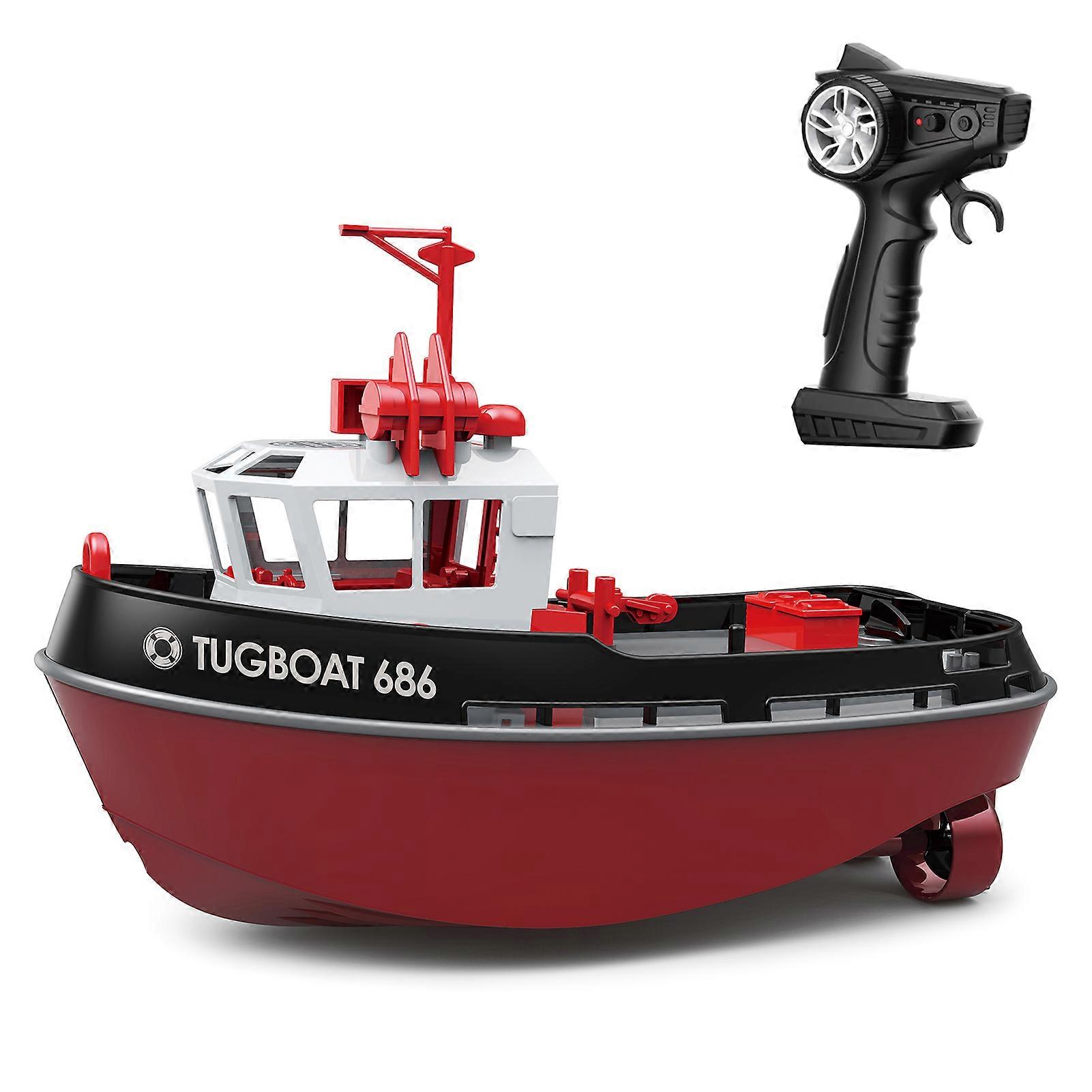 Remote Control Boat, 1:72 Remote Control Boat for Pool & Lake, 2.4GHz ...