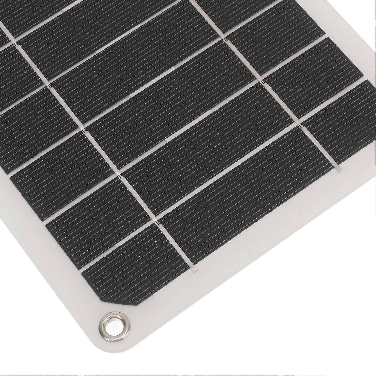 Solar Panel Kit 8W 5V USB Output Waterproof Shock Resistant ...