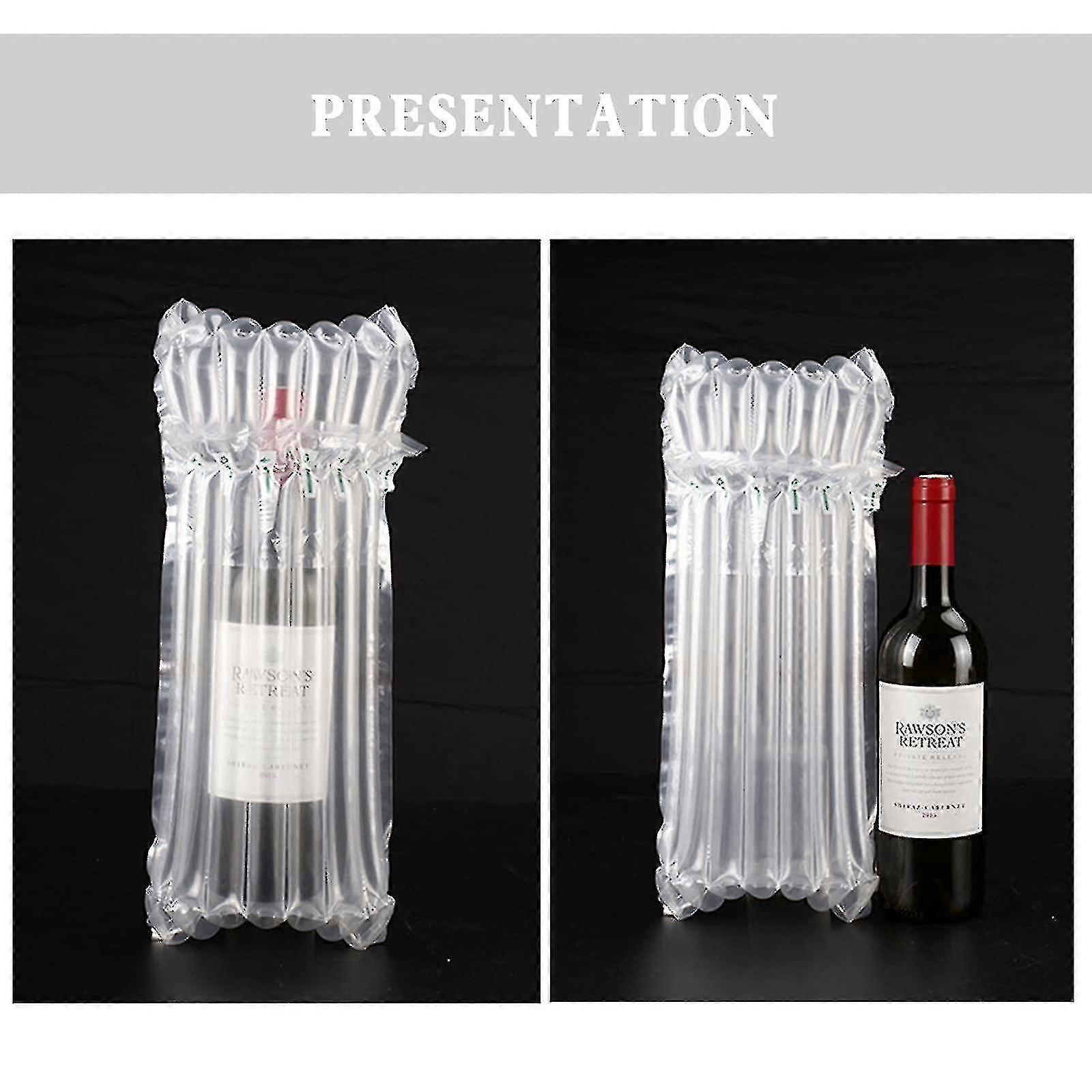 20 Pack Wine Bottle Protector Sleeves, Anti-shock Inflatable Wine Glass ...