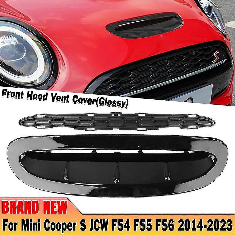 For Mini Cooper S JCW F54 F55 F56 F57 2014-UP ABS Car Front Air Hood Engine Bonnet Scoop Vent ...