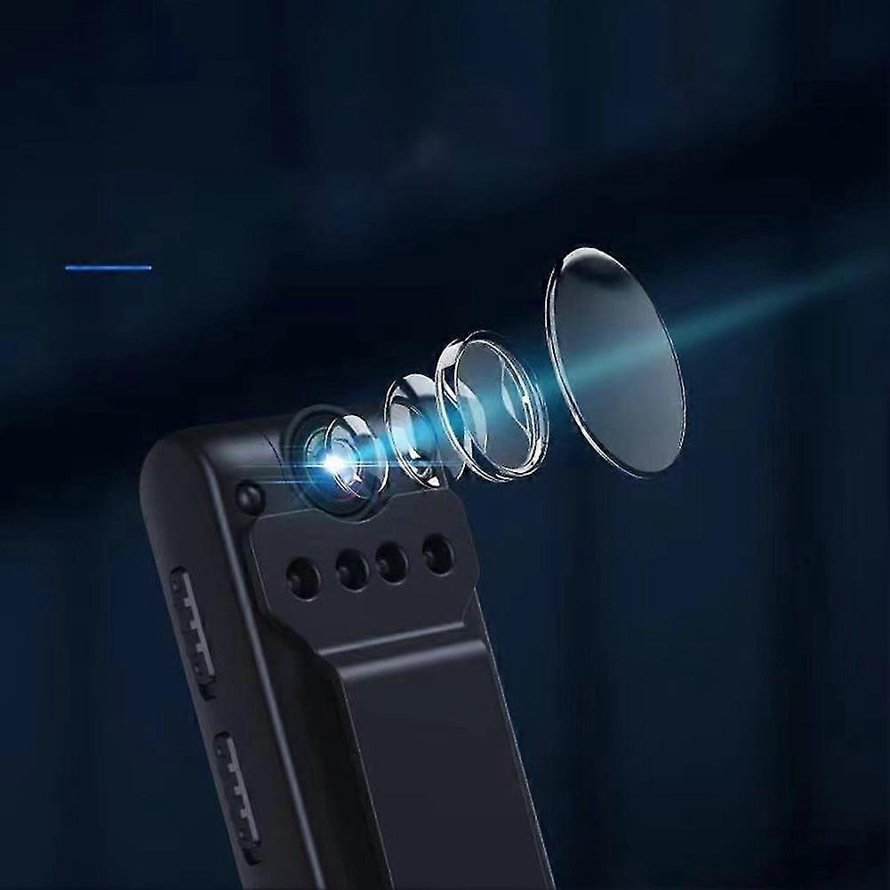 Mini Camera Night Vision Small Wireless Policial Body Cam Voice Video ...