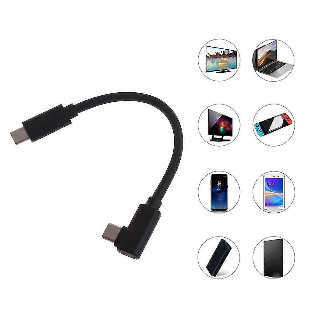 Usbc To Usbc Cable Type C To Type C Fast Charging Straight / Right ...