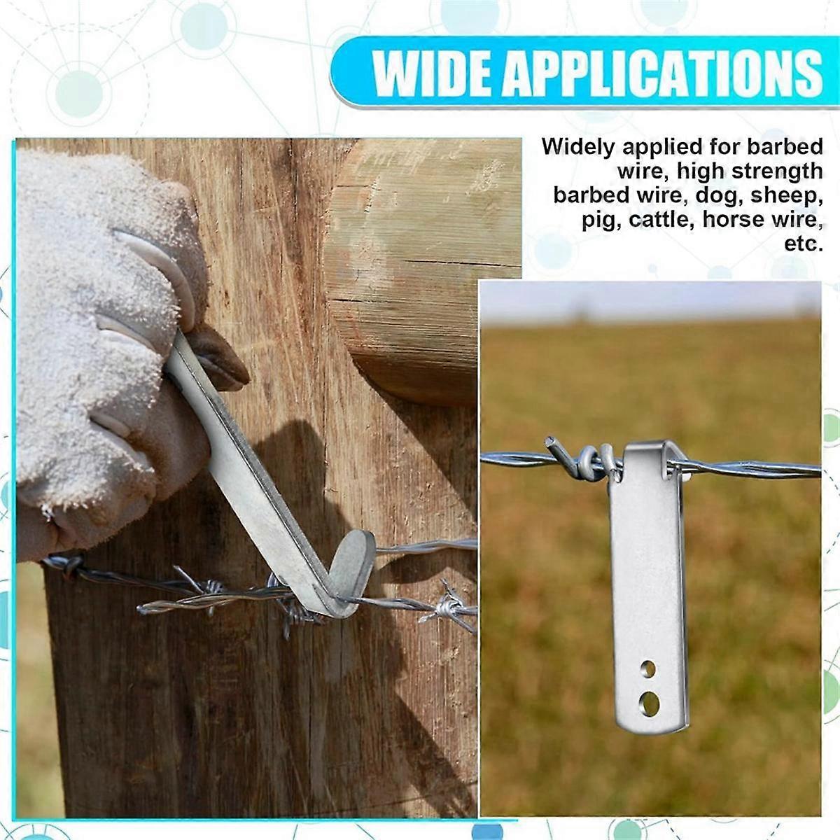 Fence Tools Ranch Tools T-Shaped Pimple Pile Climbing Post Winder Wire ...