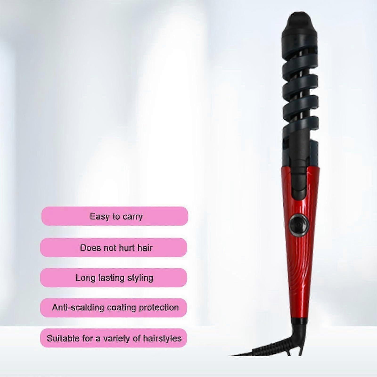 Automatic Curling Iron Ceramic Auto Hair Curler - Detangle Scald-Free ...