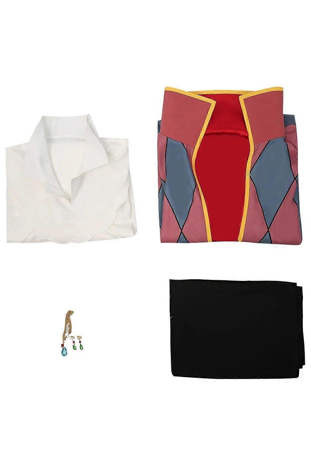 Movie Howls Moving Castle-Howl Cosplay Costume Cloak Outfits Halloween ...