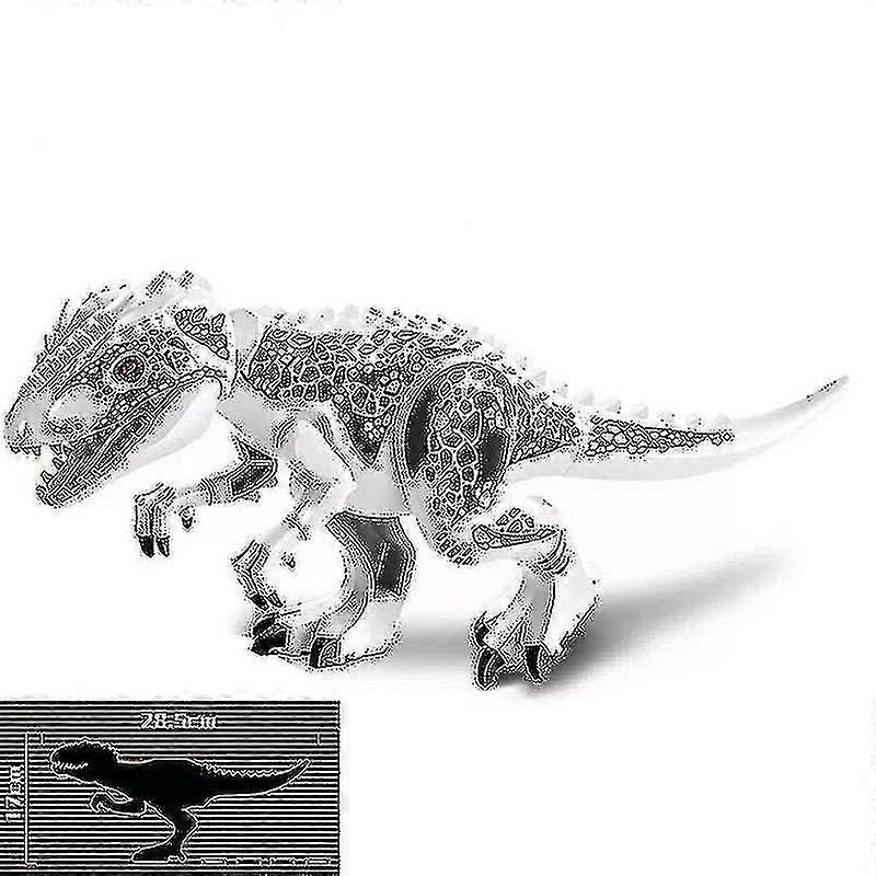 Jurassic Toy Dinosaur Building Blocks T-rex Quetzalcoatlus Spinosaurus ...