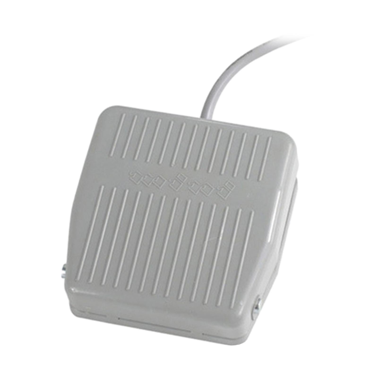 Foot Pedal Switch with Cable 3 Core Wire Foot Control Foot Switch for Printing Workshops Textile ...