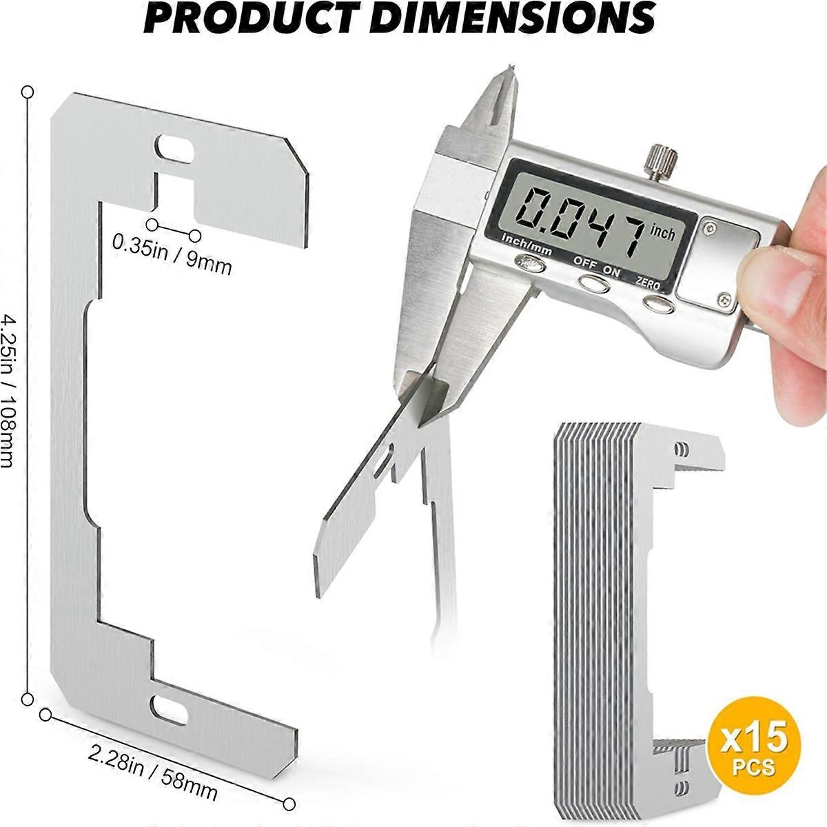 Wall Plate Spacers, Flush Fit Device Leveling Plates for Electrical ...