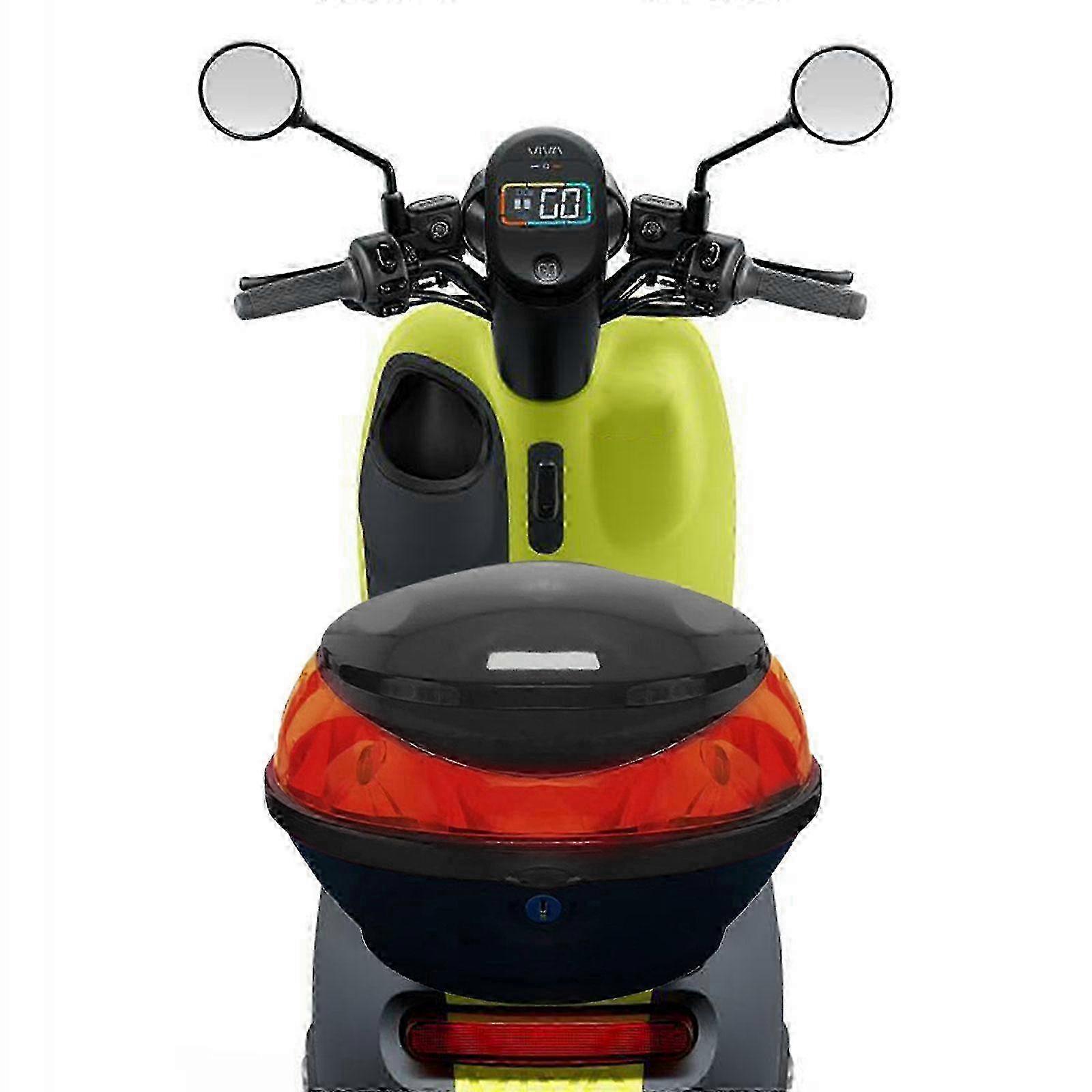 Motorcycle Rear Storage Box with Lock - Durable Travel Trunk for Snacks ...