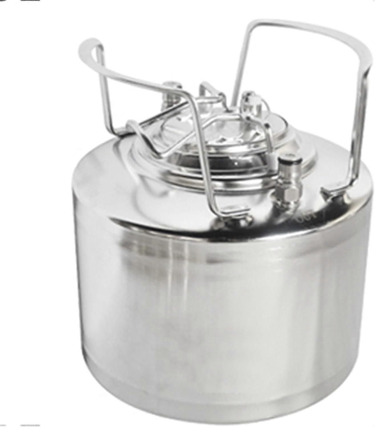 Beer Barrel 6 To 24.5 L 304 Stainless Steel Nitrogen Home Brewing ...