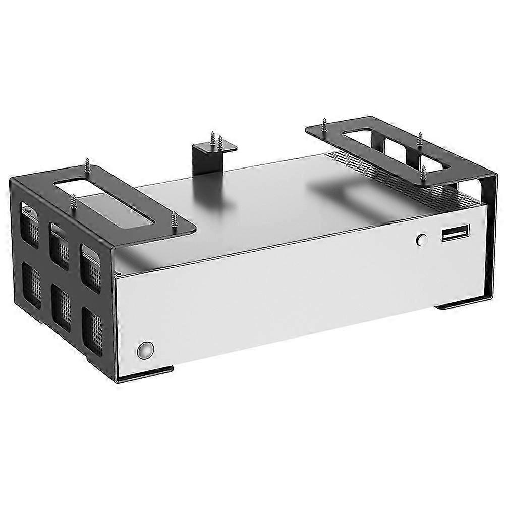 Easy Installation Under Desk and Wall Mount Shelf Holder Bracket for ...