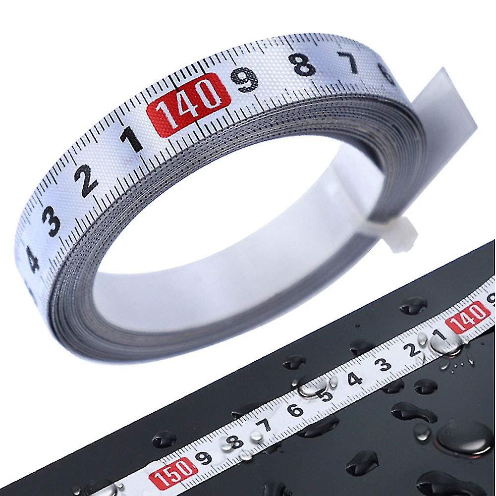Steel Ruler With Adhesive Scale Miter Saw Adhesive Tape Metric Steel ...