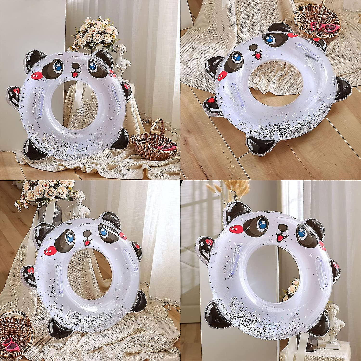 Inflatable Buoy,panda Swim Ring,inflatable Pool Float For Pool Parties ...