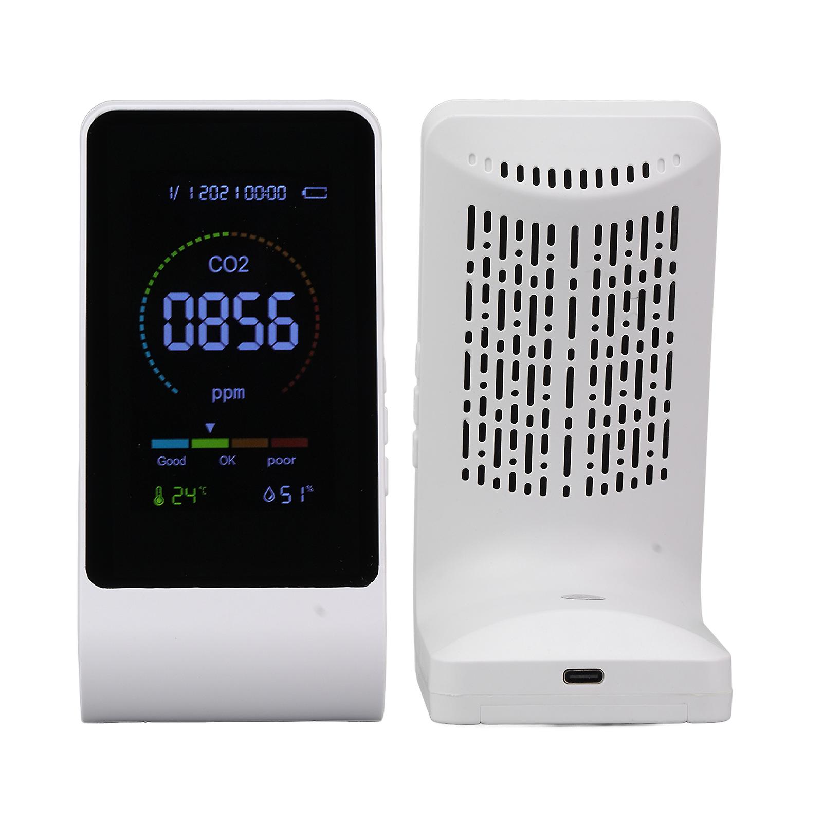 Co2 Monitor Carbon Dioxide Detect Indoor Air Quality Monitor ...