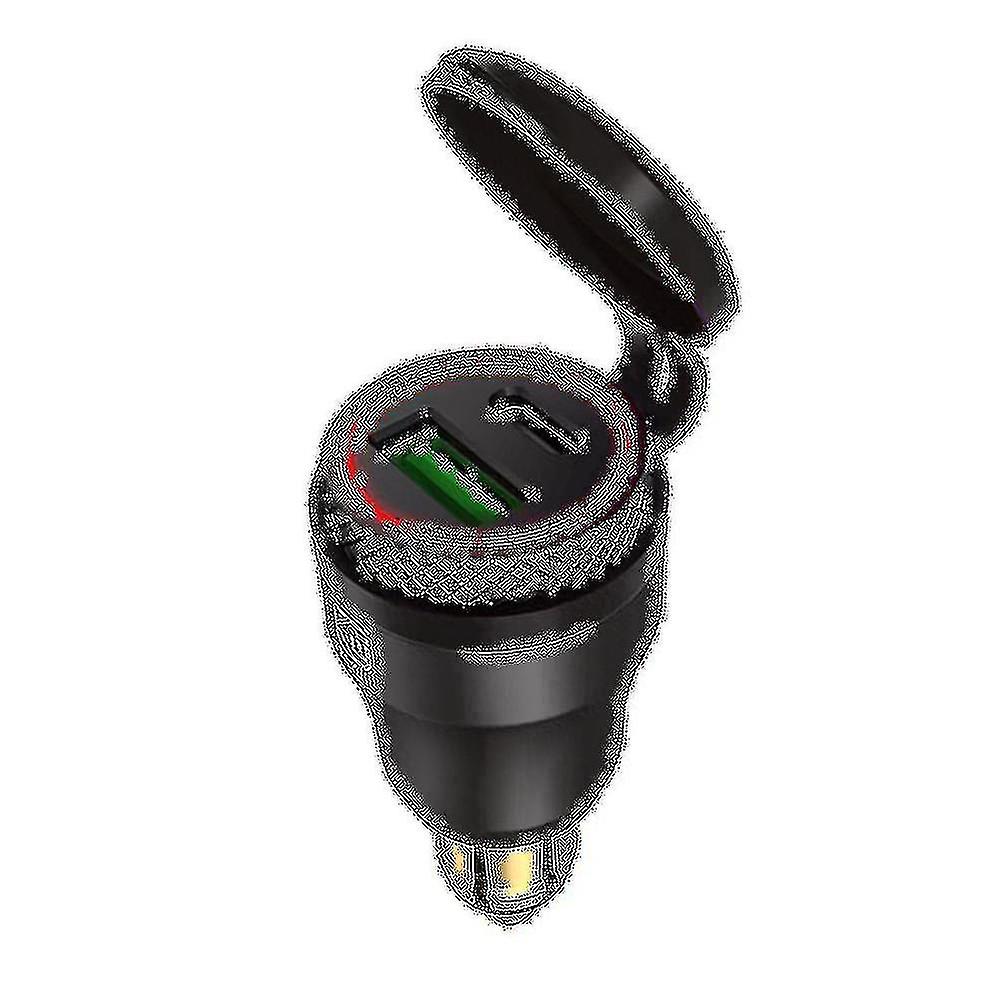 Waterproof Motorbike 12v 24v Qc3.0 Usb Type C Pd Fast Charger Power ...
