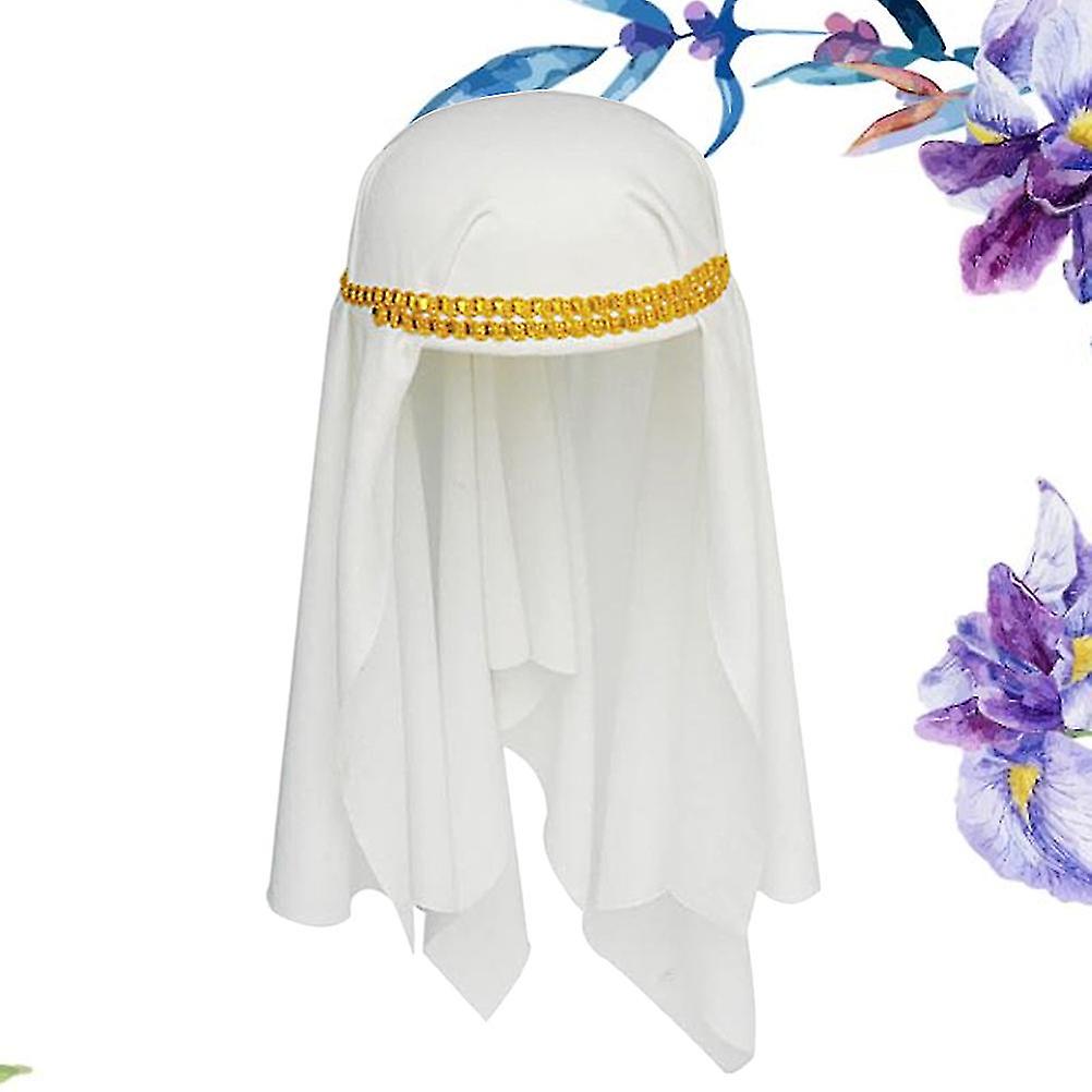 Costume Bonnet Arabian Hat Arabic Caps Men Arab Headpiece Halloween ...