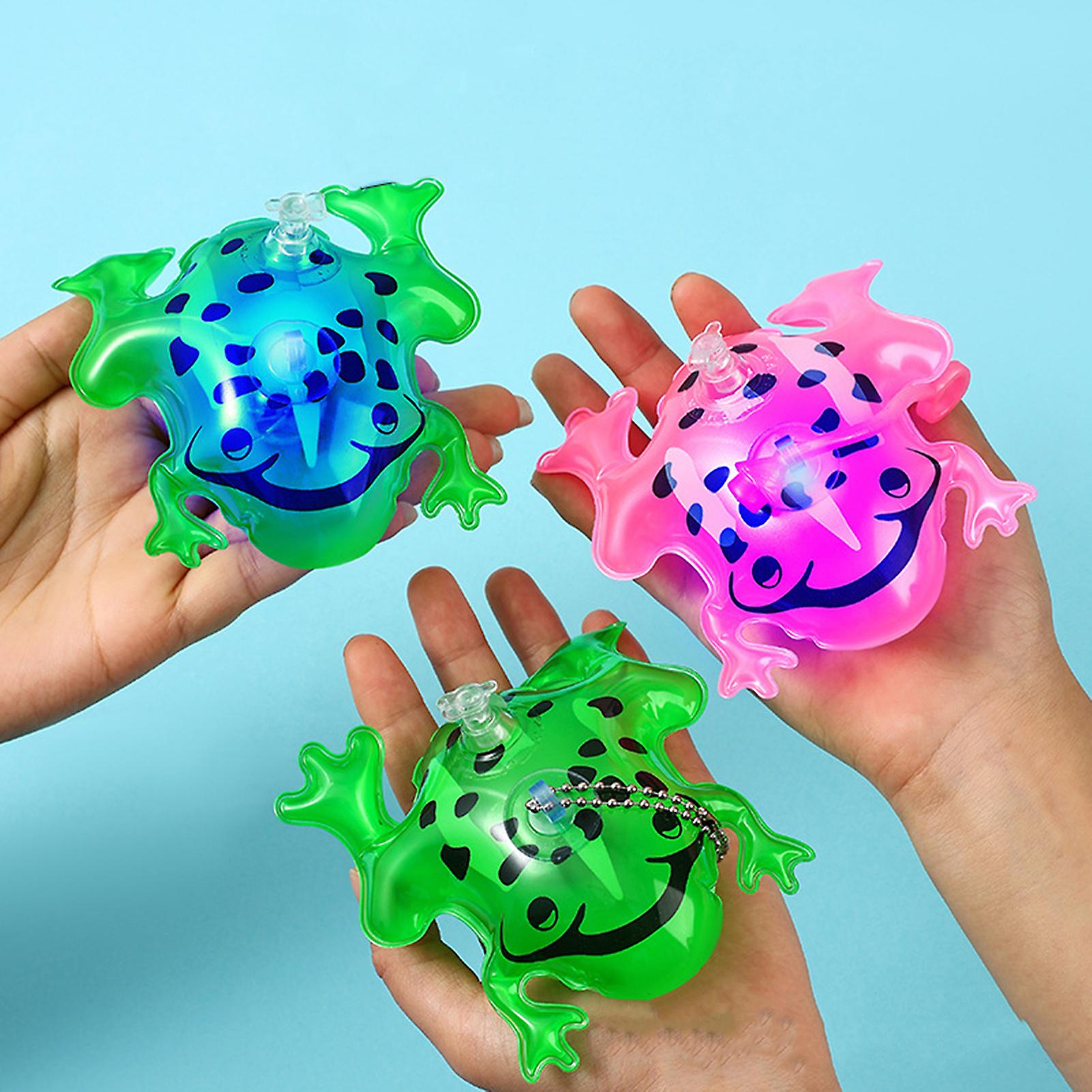 Barn Groda Leksak Uppblåsbar Grön Tecknad Groda Modell Party Dekor ...