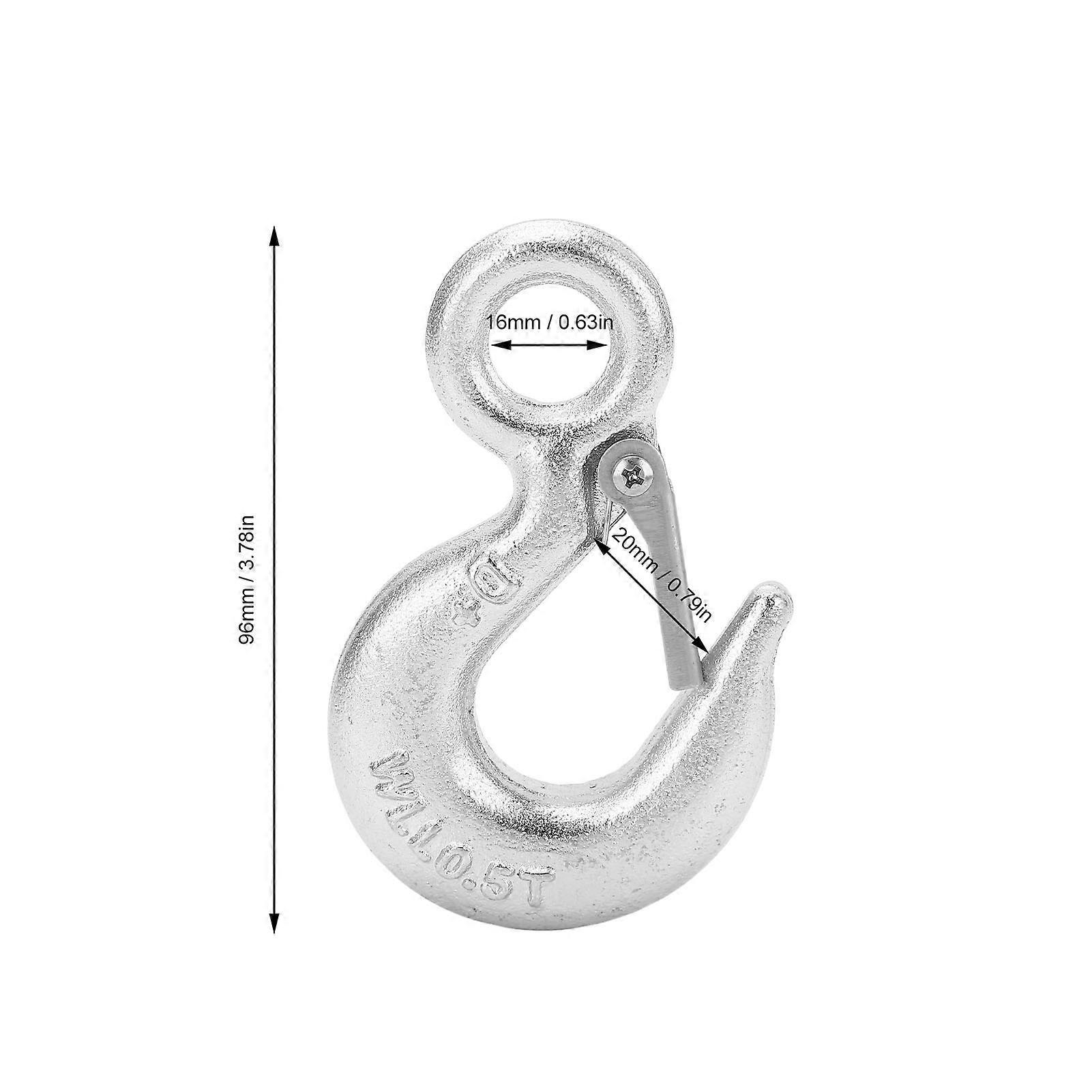 Grab Hook 0.5T Heavy Duty S304 Stainless Steel Crane Lifting Rigging ...