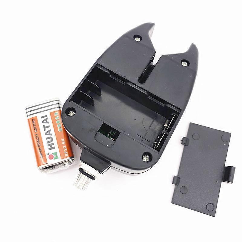 2x LED bite alarm with swinger electronic fishing bite alarm set carp ...
