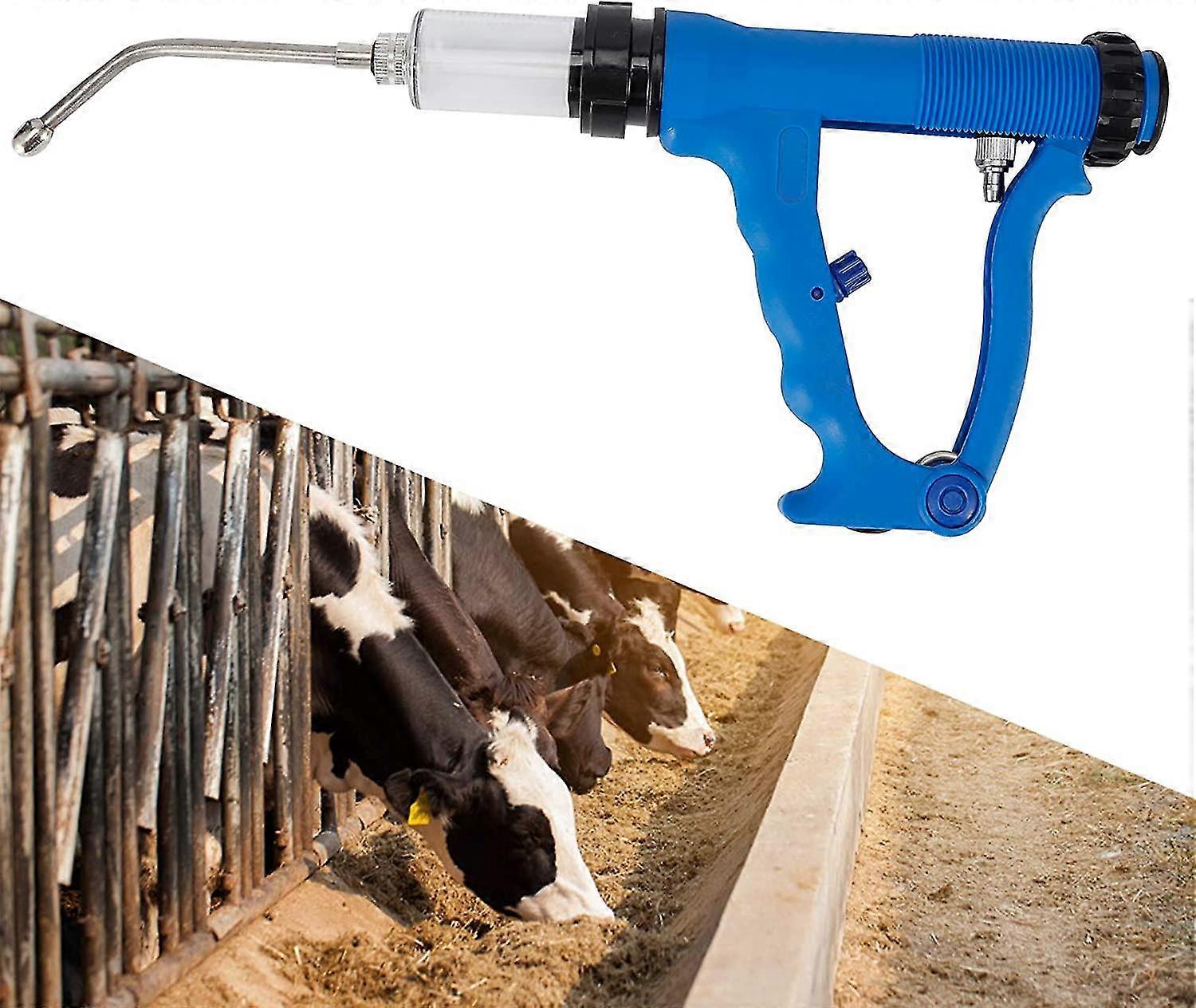 Handy 20ml Syringe Continuously Adjustable For Cattle, Sheep, Goat ...