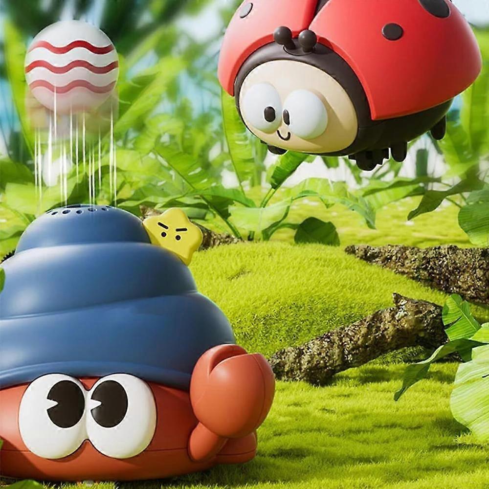 Children's Ladybug Suspended Ball Toy Crawling Crab Baby Concentration ...