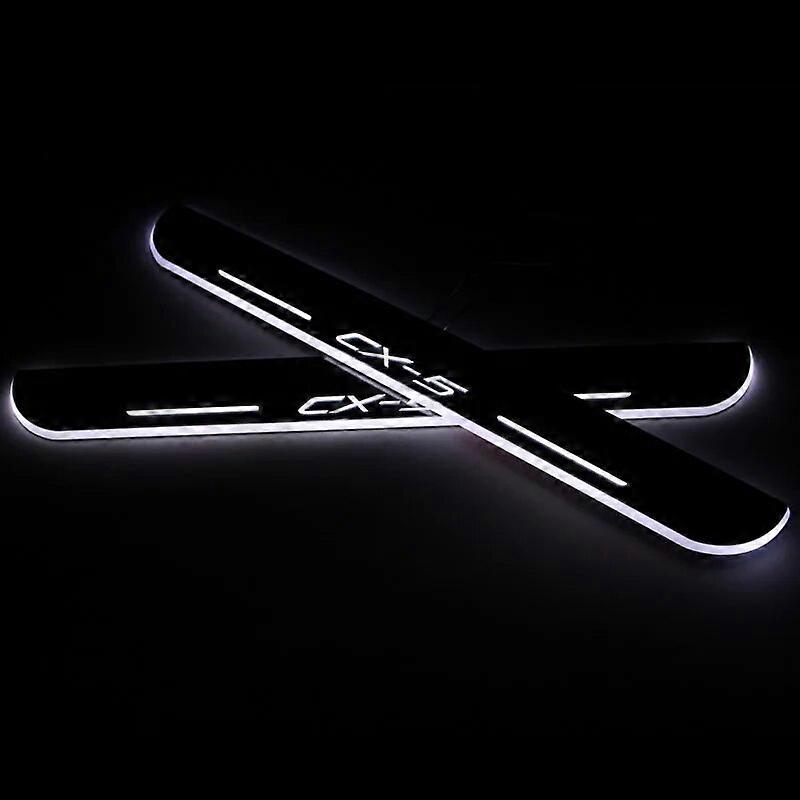 Trim Pedal LED Car Light Door Sill Scuff Plate Pathway Dynamic Streamer ...