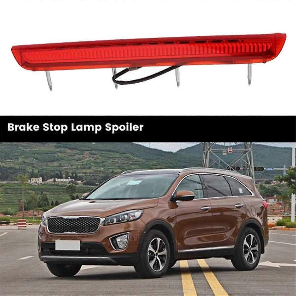 Car Rear High Mount 3Rd Brake Stop Lamp Spoiler for Sorento 2015-2018 ...