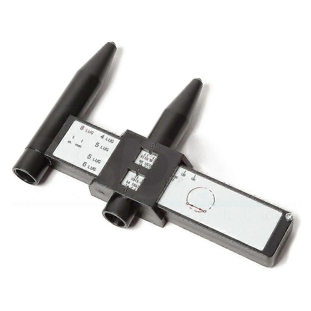 Pcd Gauge Ruler Rim Car Wheel Bolt Pattern Measuring Gauge Tool Hole 4 ...