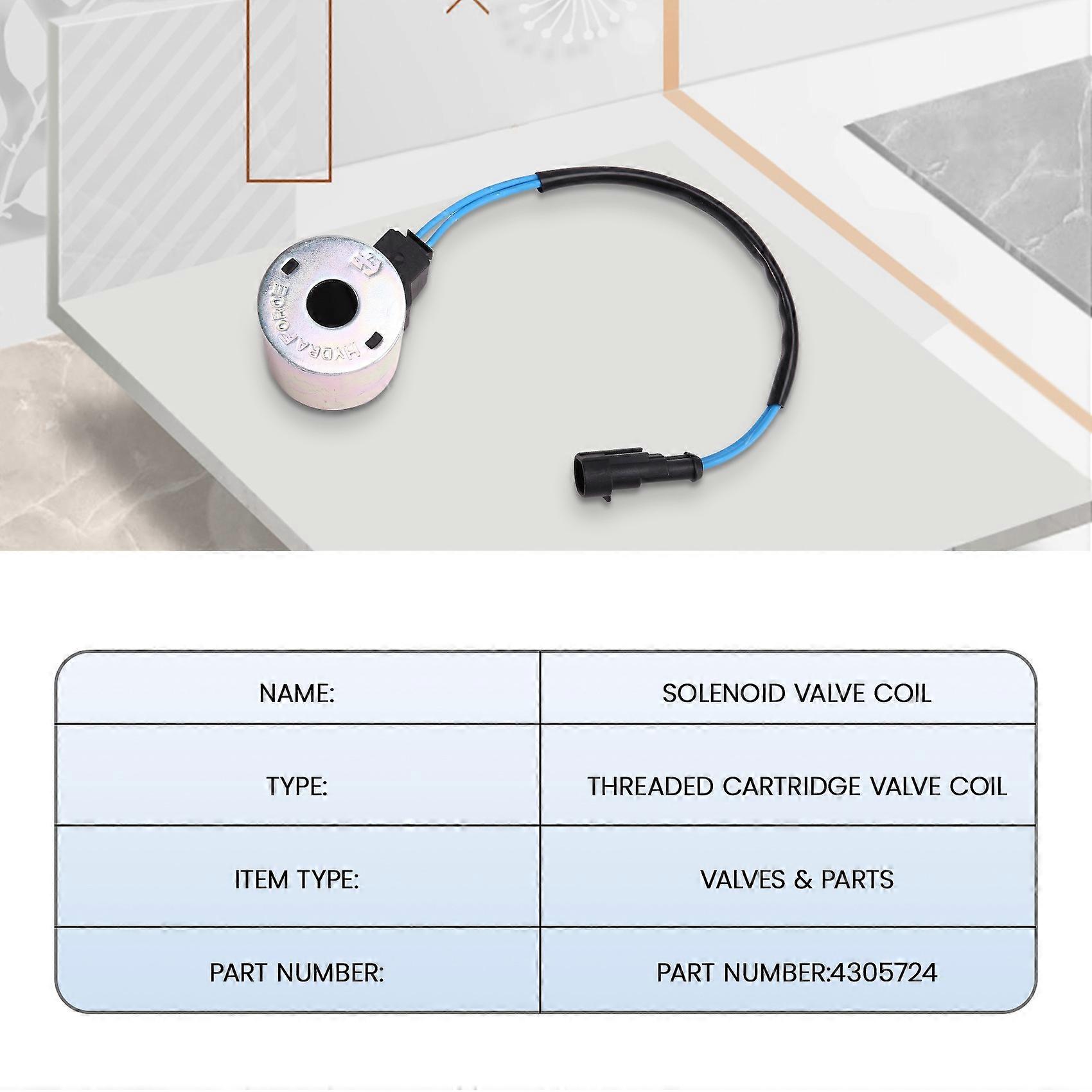 4305724 Excavator Solenoid Valve Coil for Hydraforce Excavator Spare ...
