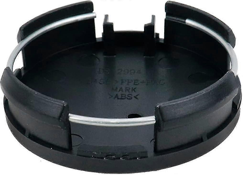 Mkk 4 Pcs Plastic Snap-in Type Wheel Center Hub Cap 62mm Outer Diameter ...