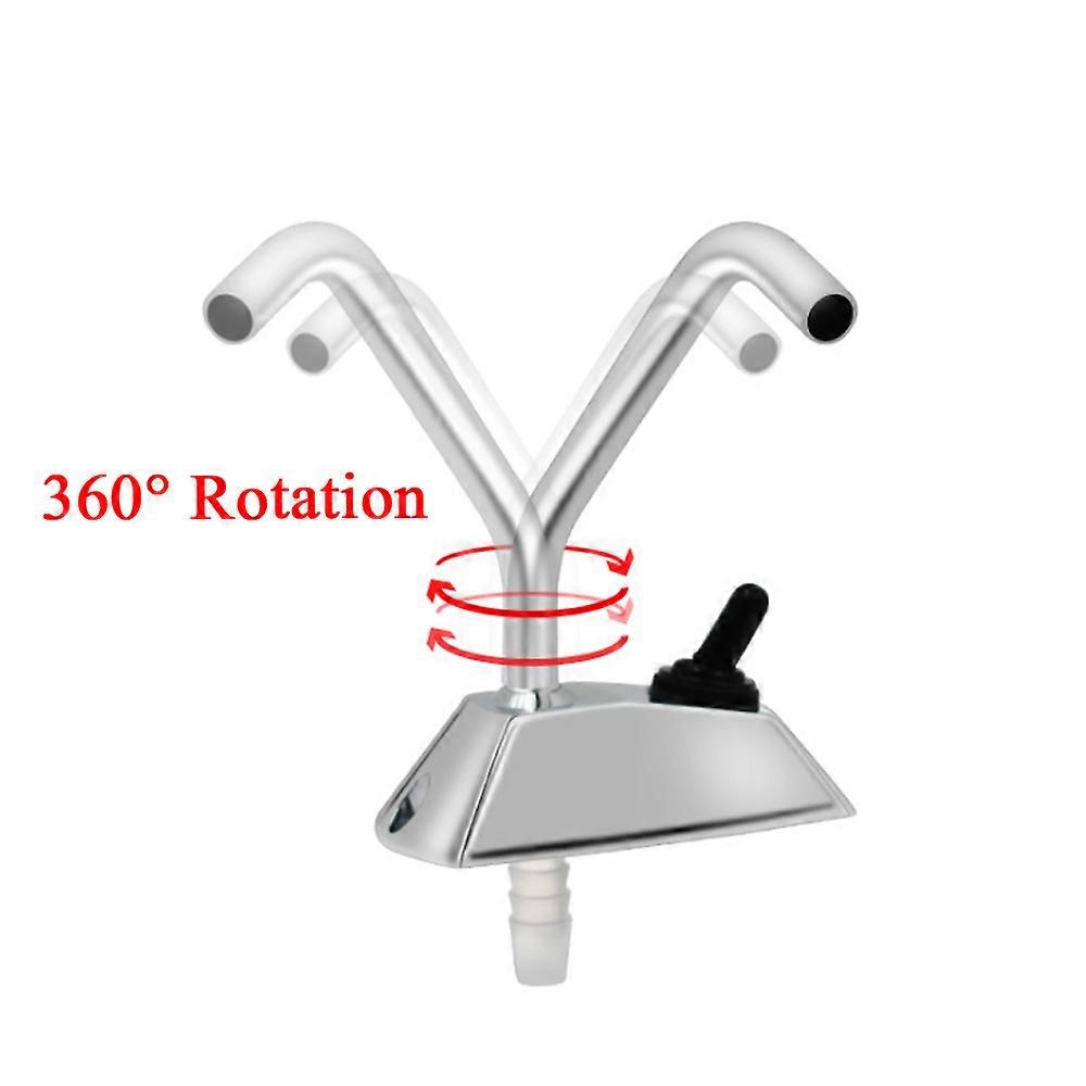 12V RV Marine Faucet Full 360 Degree Rotation Spin Tap for Boat Caravan ...