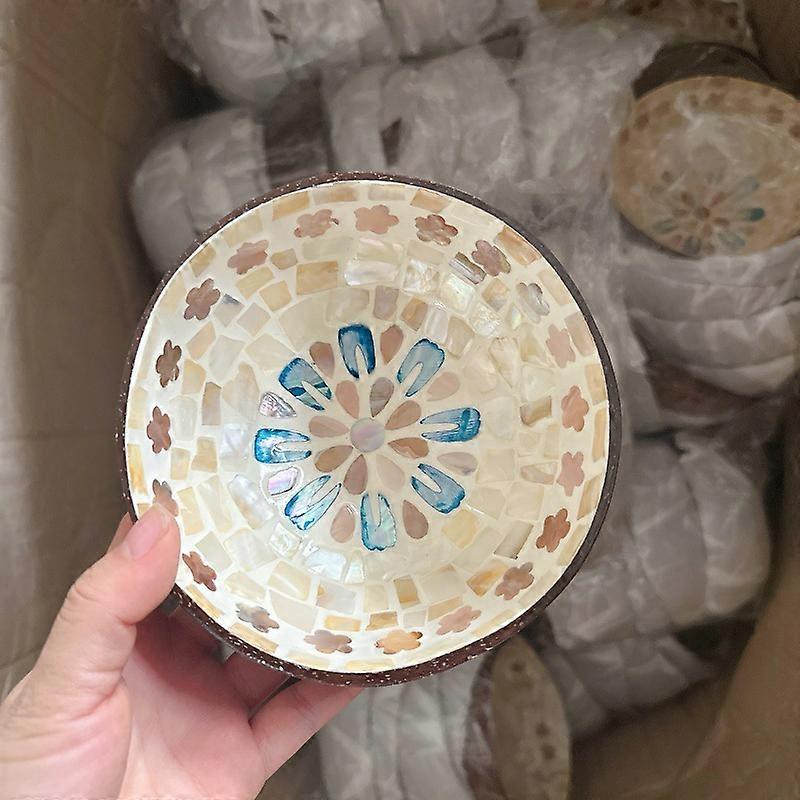 Nordic Style Coconut Shell Bowl - Key Organizer and Home Decor | Fruugo UK