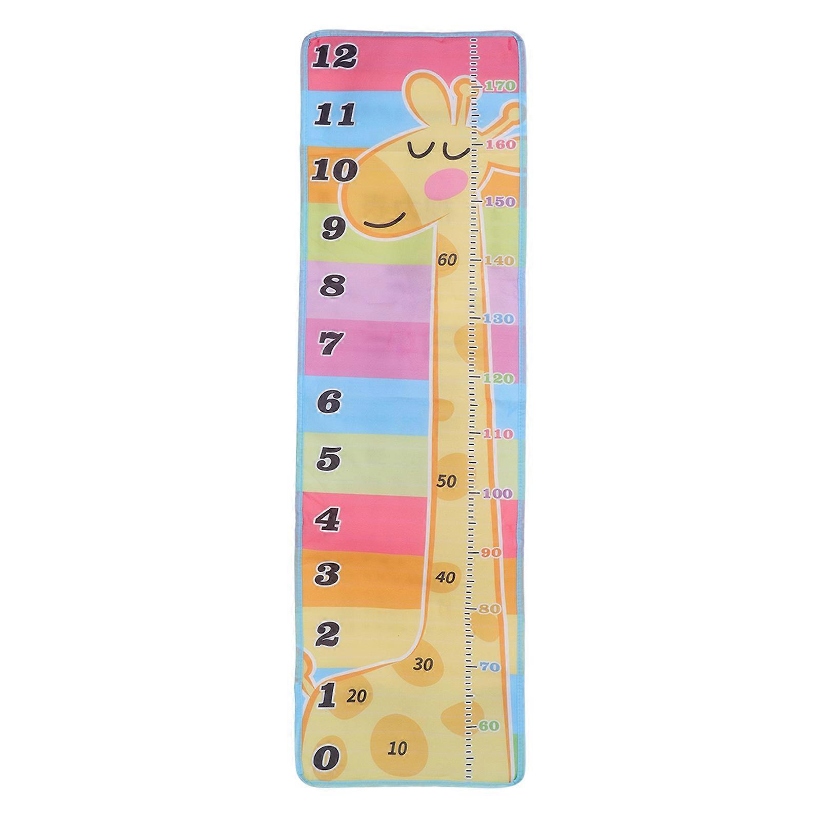 Jumping Height Ruler Cartoon Eye Chart Wall Decoration Jumping Hanging ...