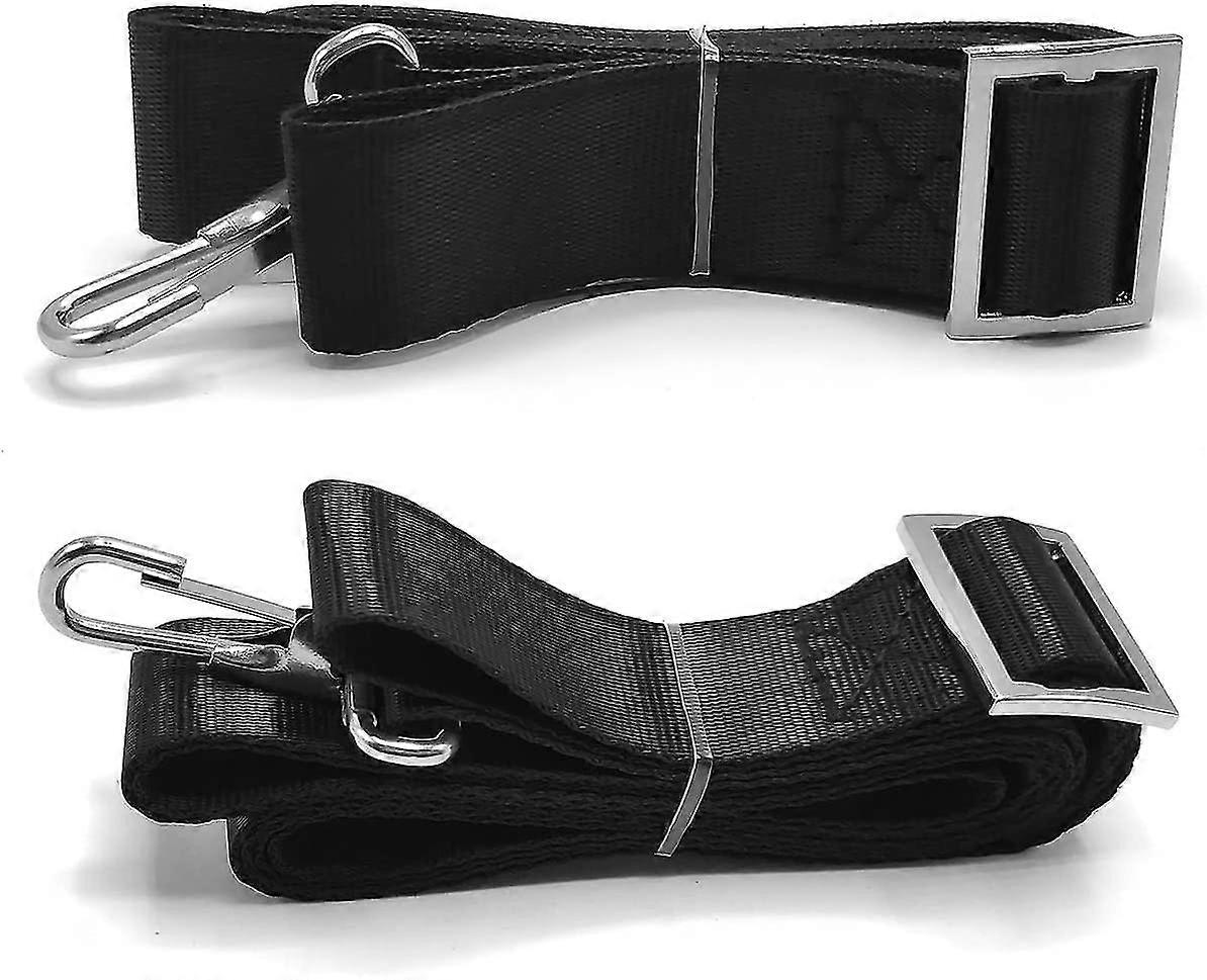 2 Pcs Adjustable Bimini Boat Top Strap Loops Single Snap Hook 28"~55 ...