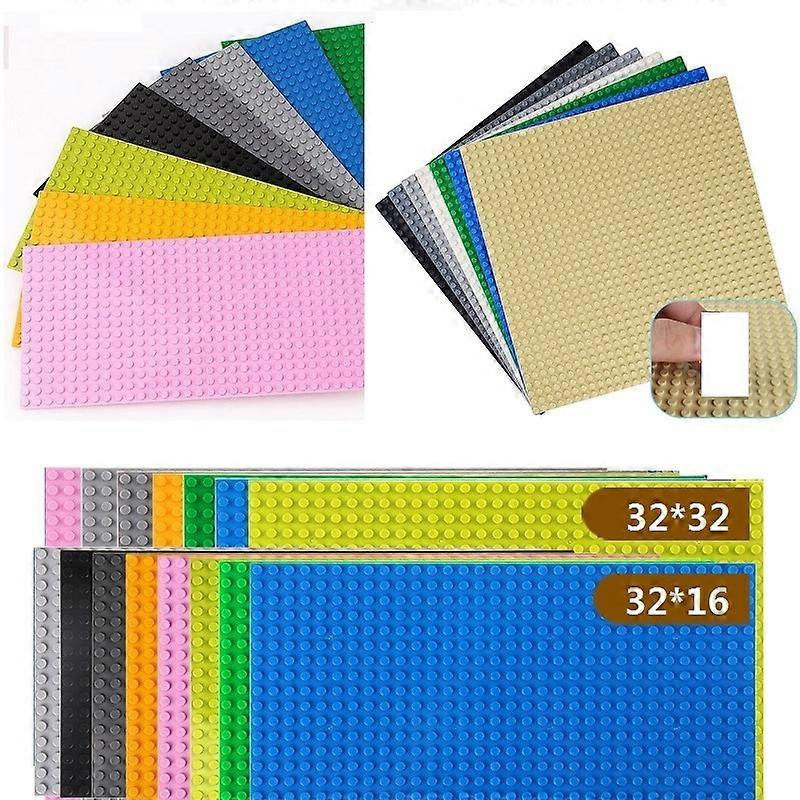 Building Blocks Baseplate 32*32 16x32 Dots Double Sided Base Plate ...