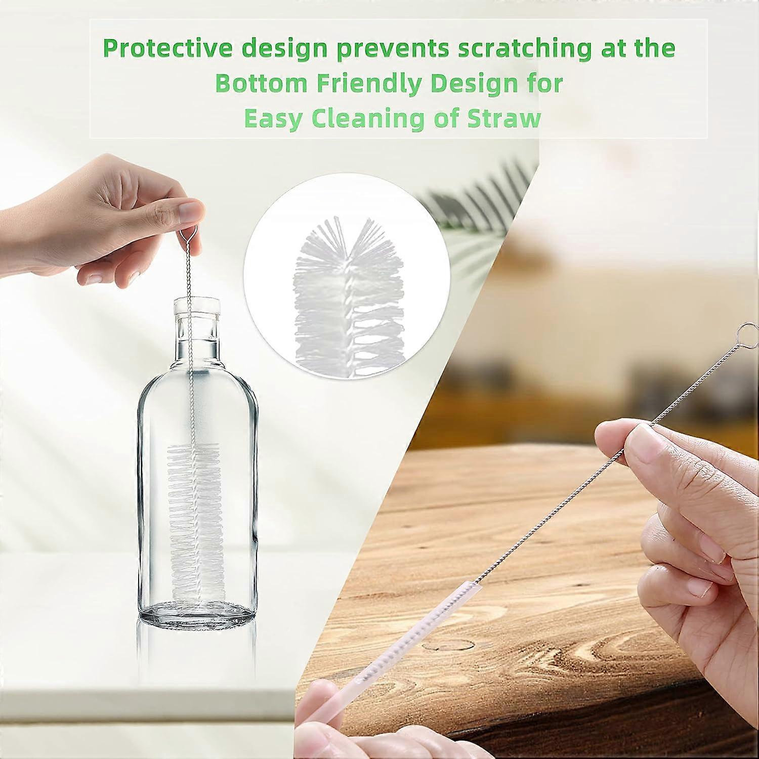 Bottle Brushes for Cleaning, 14 Pcs Long Pipe Bottle Cleaner Brushes ...