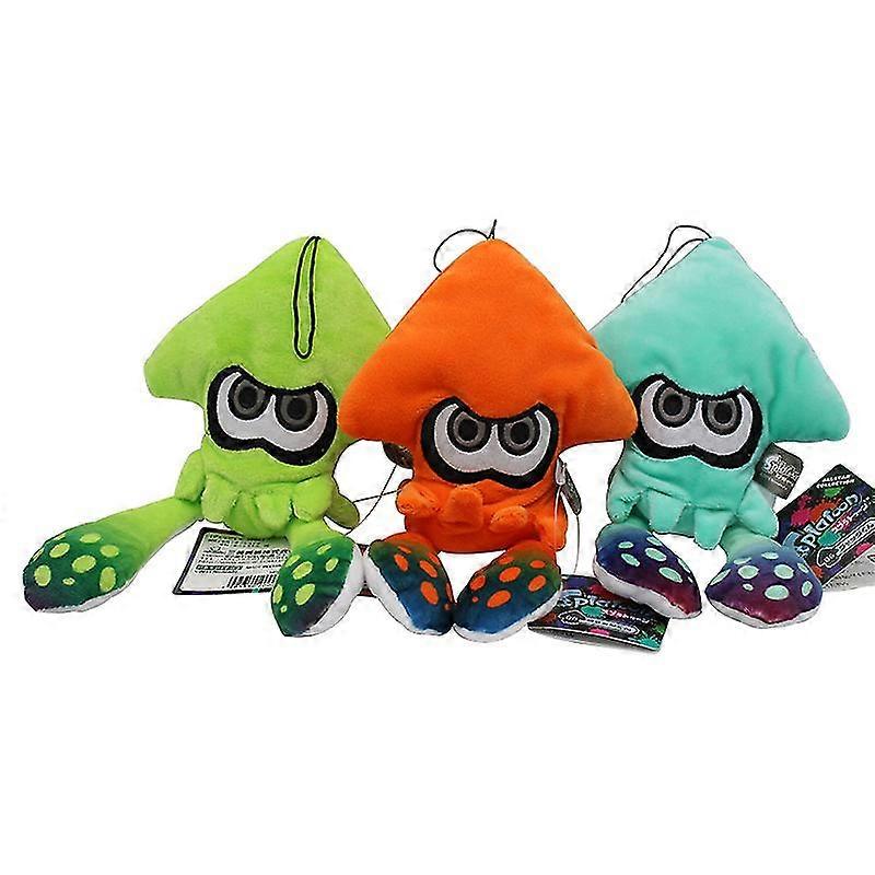 6 Colors Anime Cartoon Splatoon Inkling Squid Plush Toy Kawaii Squid ...