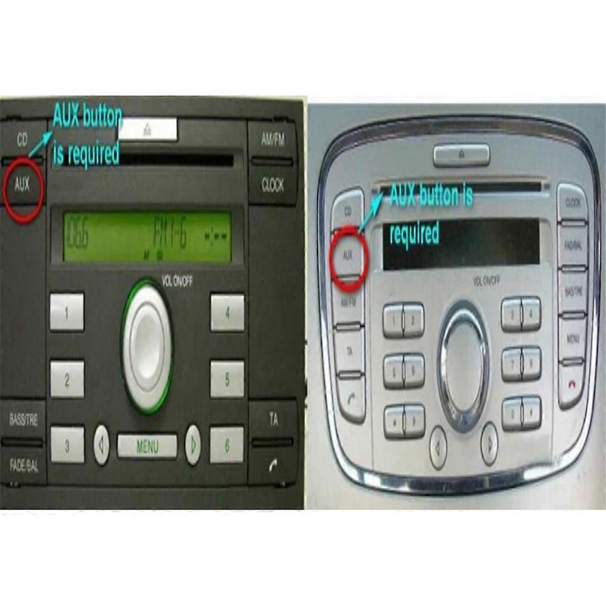 Bluetooth Audio Adapter for Focus Carnival 6000CD Radio Auxiliary Input ...