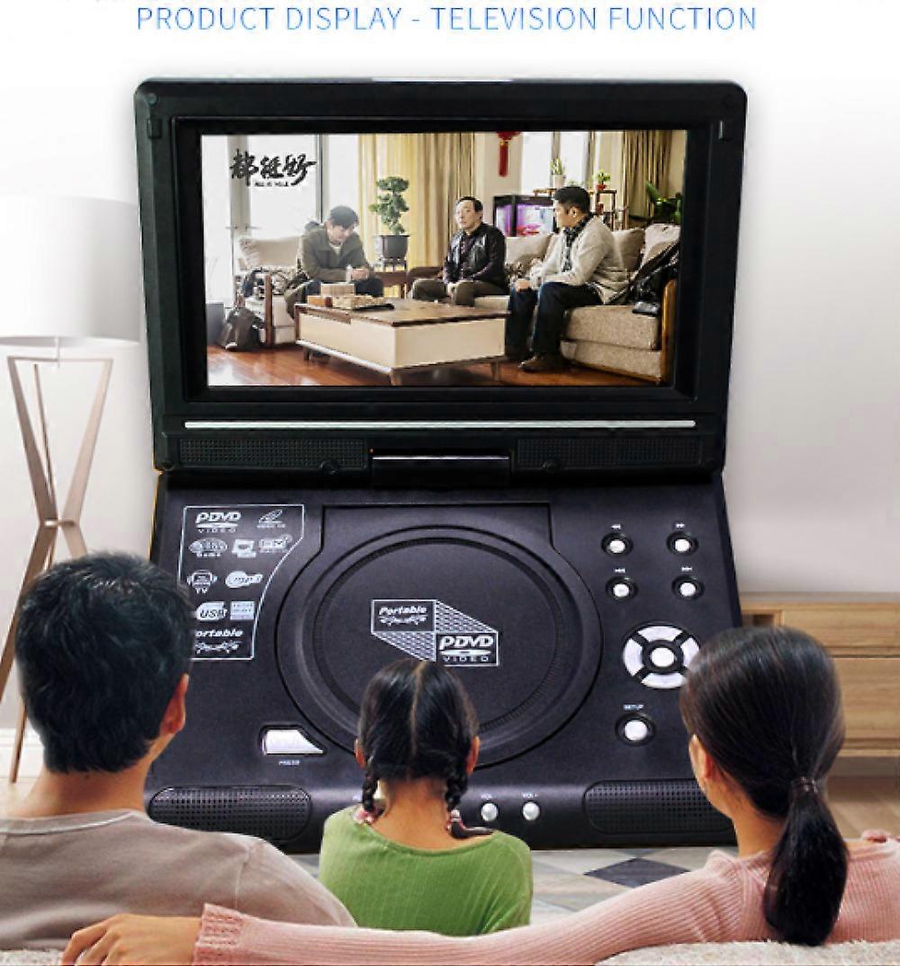 9.8-Inch Portable Mobile Dvd With Mini Tv Hd Player | Fruugo AU