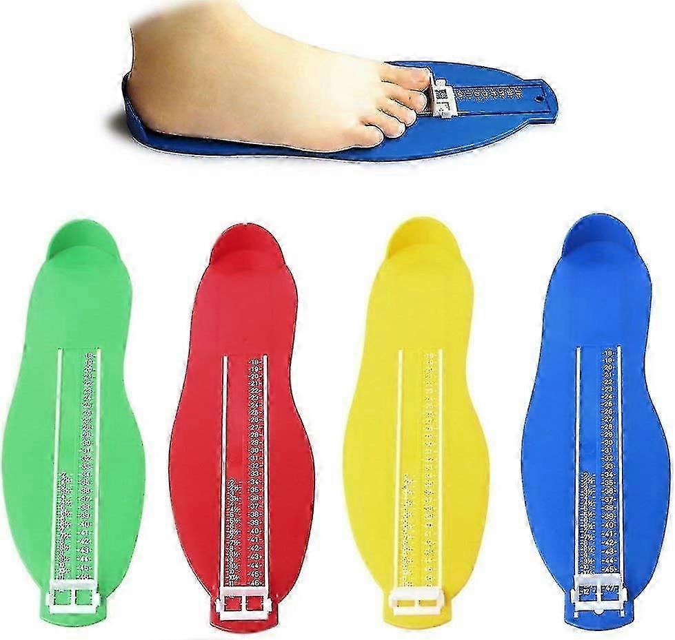 Adult Foot Measure Standard Shoe Size Scale 18 To 47 Measuring Tool ...