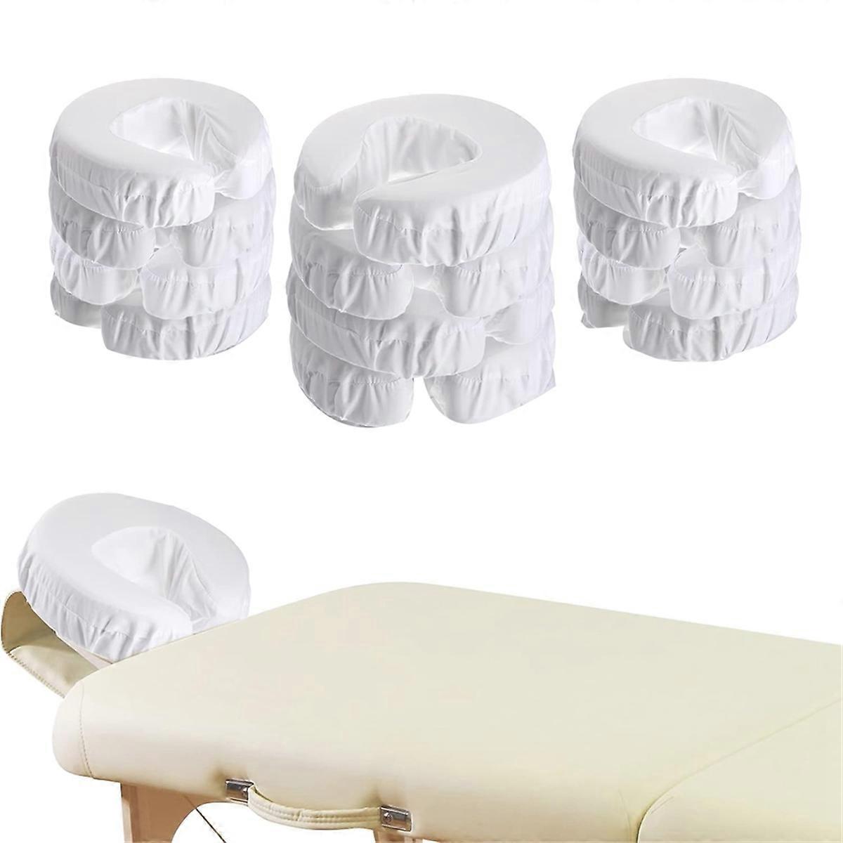 12Pcs Face Cradle Covers for Massage Table Reusable Massage Table Rest ...